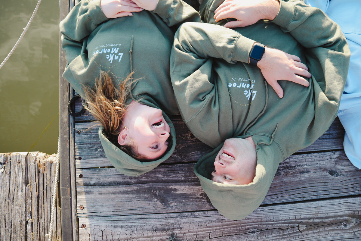 Lake Monroe Hot Spots Hoodie Navy/Indigo/Maroon/Green – Anna McCoy Designs